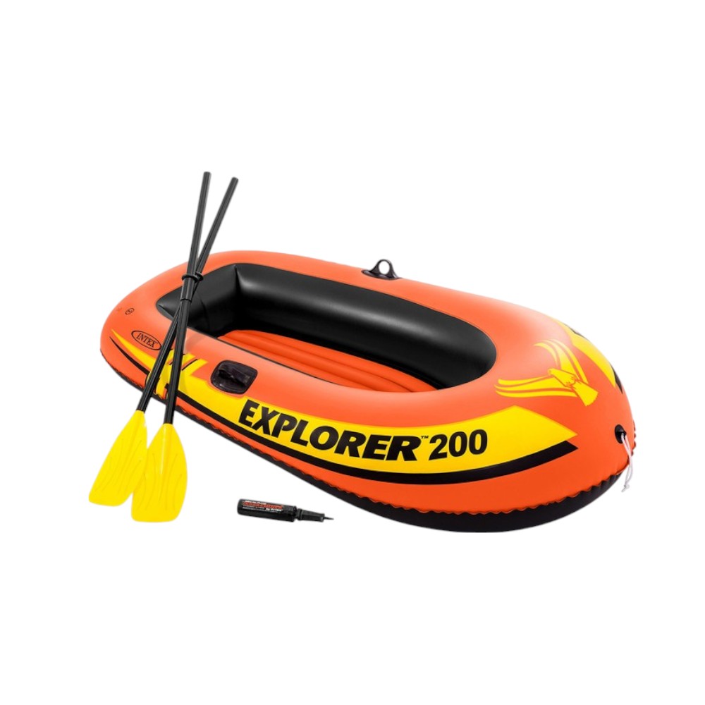 Asmanmart: Intex Explorer 200 Inflatable Boat for 2 Person